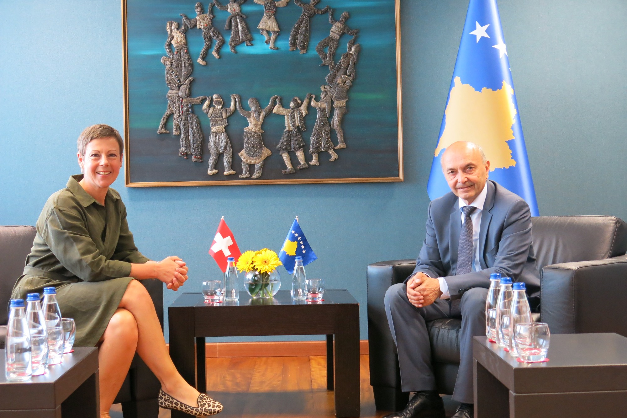 Prime Minister Mustafa: Switzerland, an important European partner of ...
