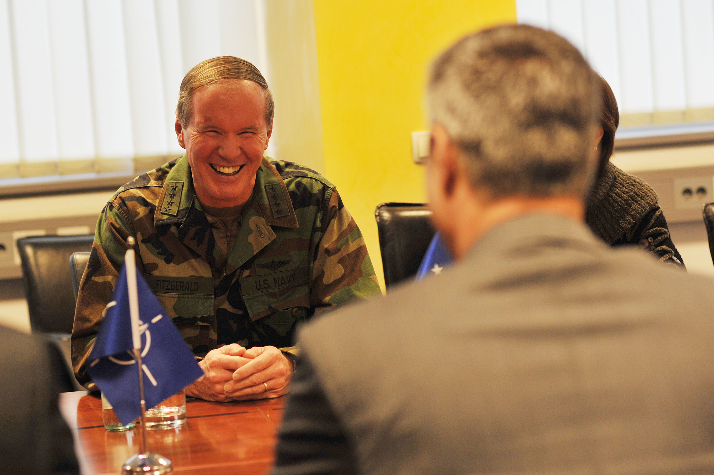 The Prime Minister meets with Admiral Mark Fitzgerald – Prime Minister
