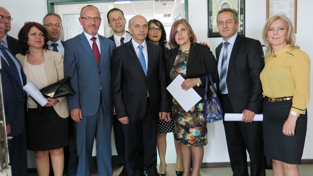 Prime Minister Isa Mustafa attended the ceremony of the international ...