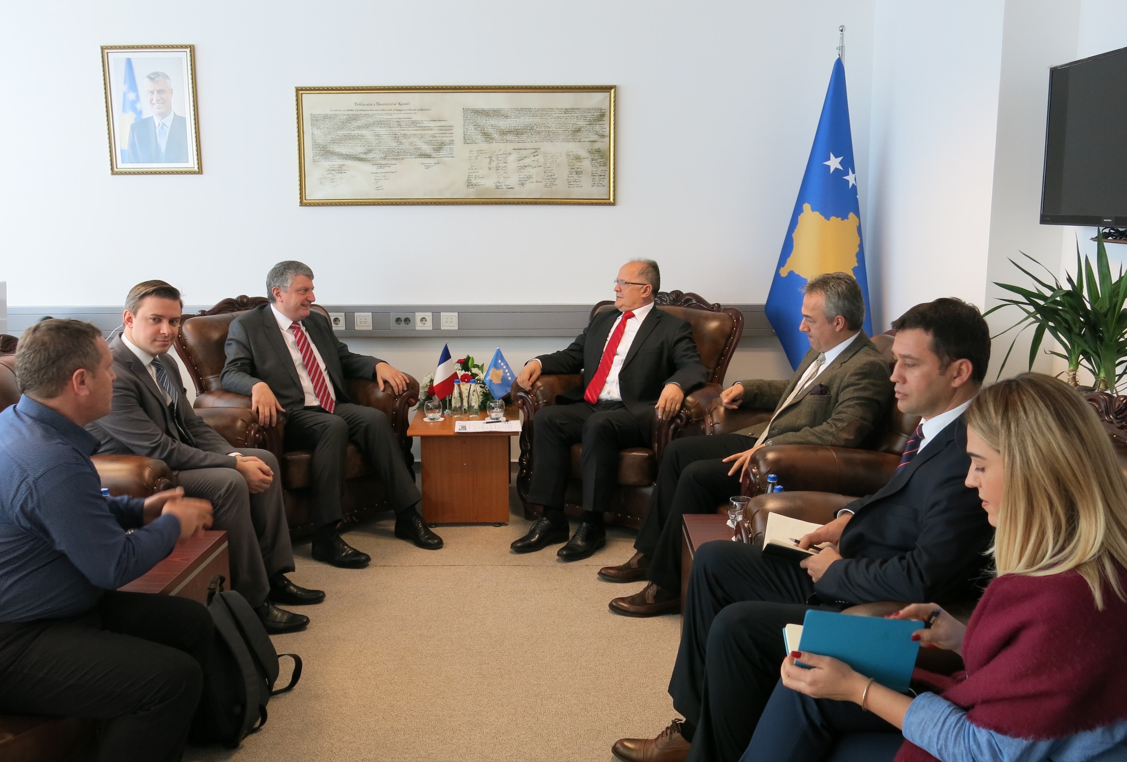 Deputy Prime Minister Kelmendi received the Ambassador of France ...