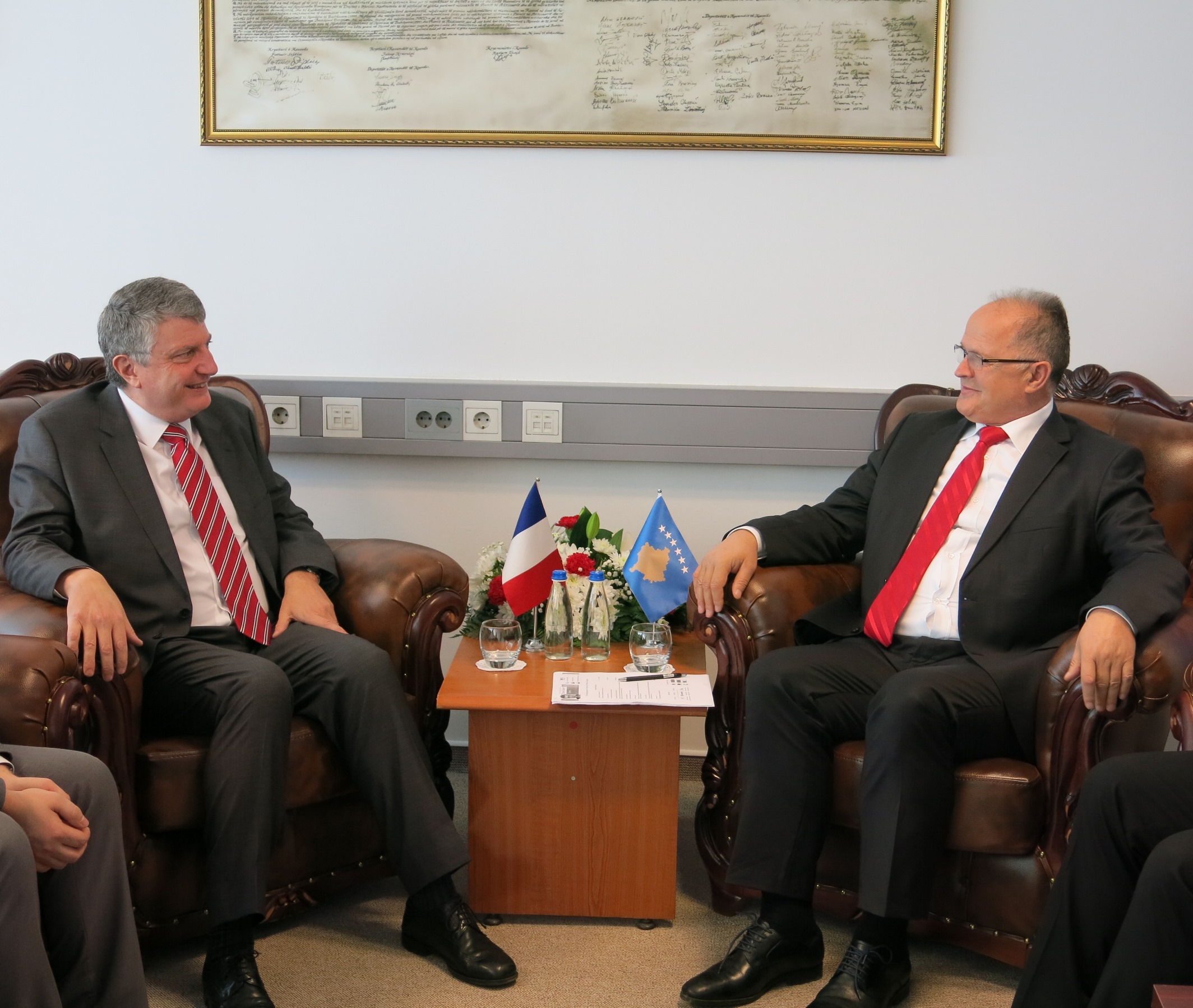 Deputy Prime Minister Kelmendi received the Ambassador of France ...