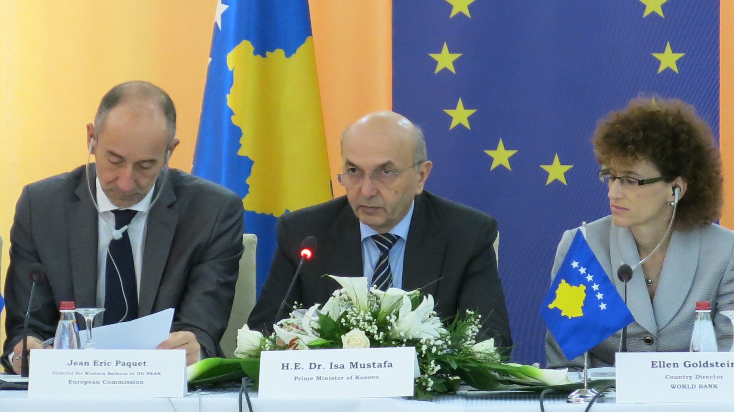 Prime Minister Isa Mustafa attended the conference for socio-economic ...