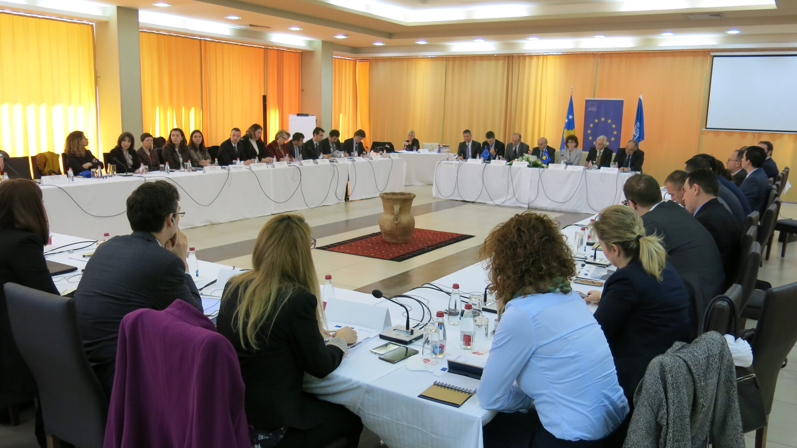 Prime Minister Isa Mustafa attended the conference for socio-economic ...