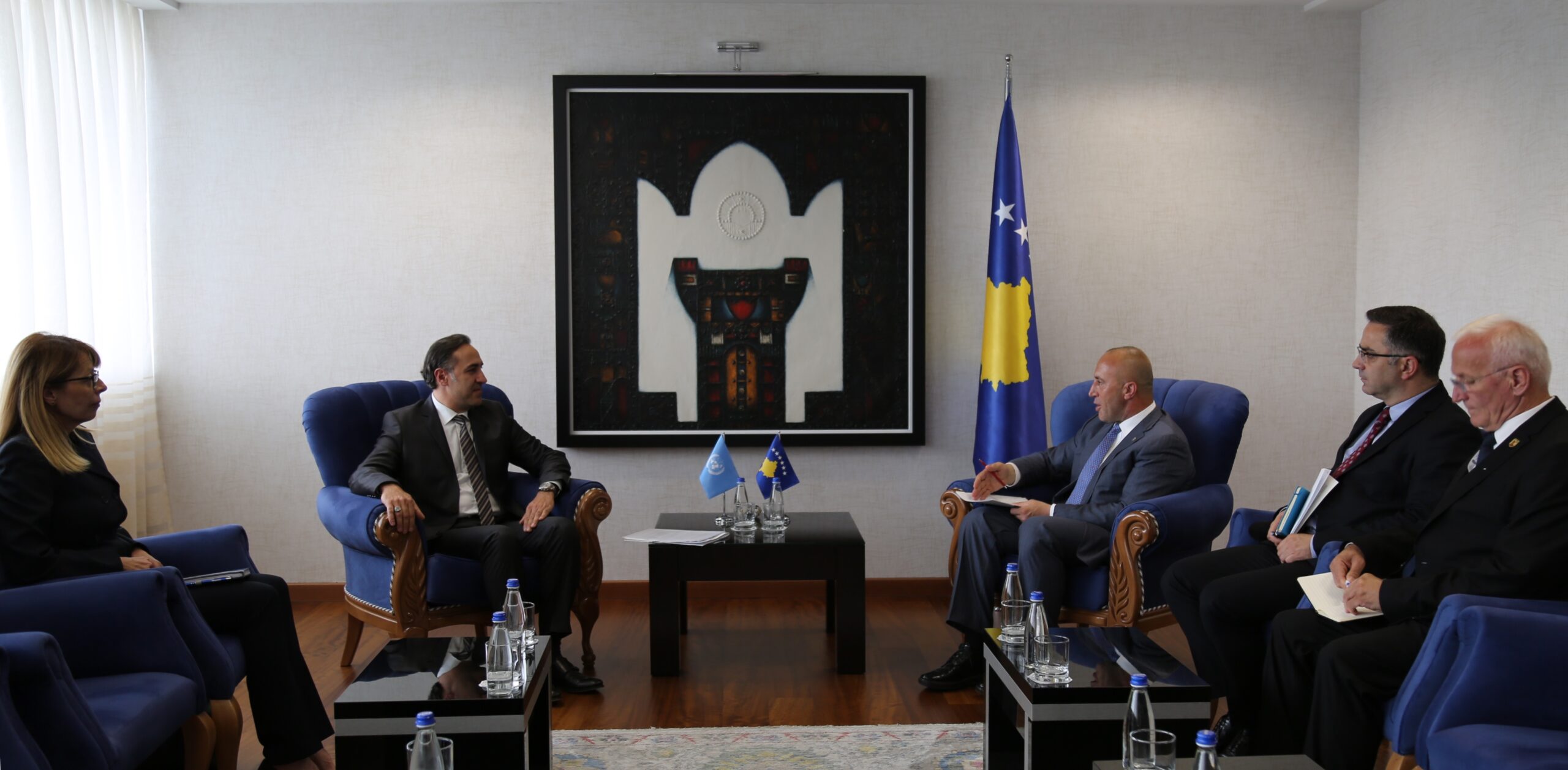 Kryeministri Haradinaj takoi shefin e ri të Misionit të UNHCR-it, Erol ...